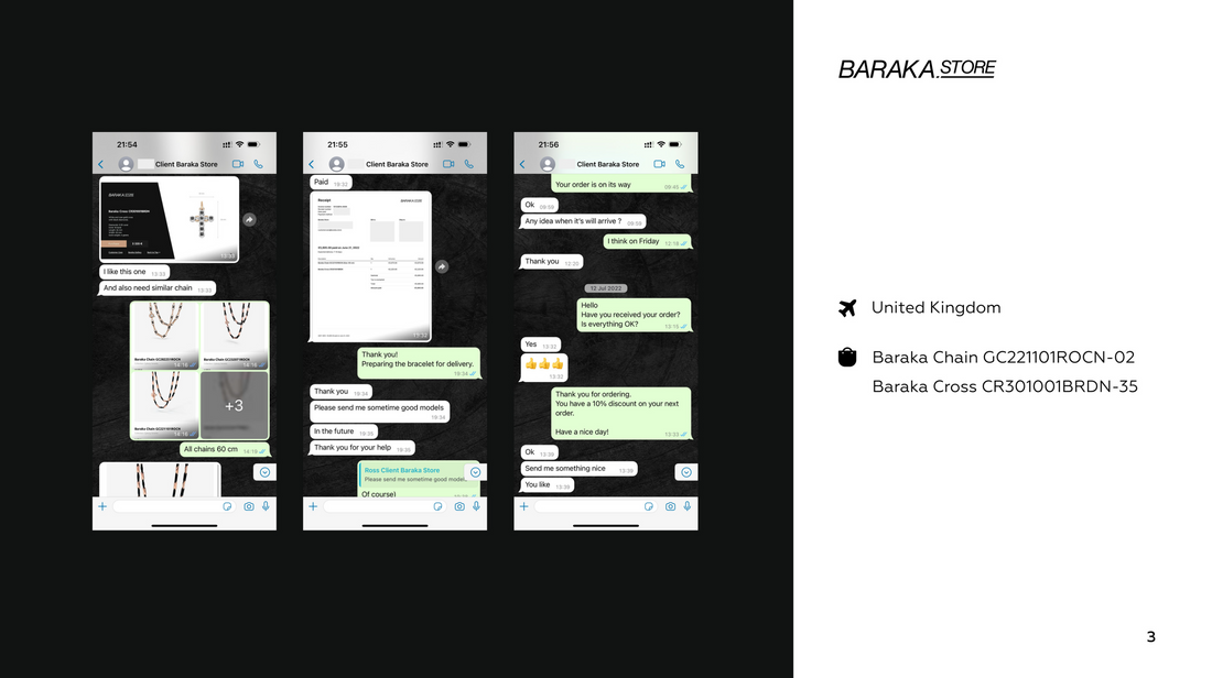 Baraka Cyborg Ceramic Cross CR213201ROGR – Baraka Store